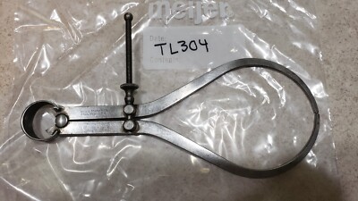 VINTAGE LS STARRETT 8" FLAT LEG SPRING JOINT OUTSIDE CALIPER (TL304) | eBay