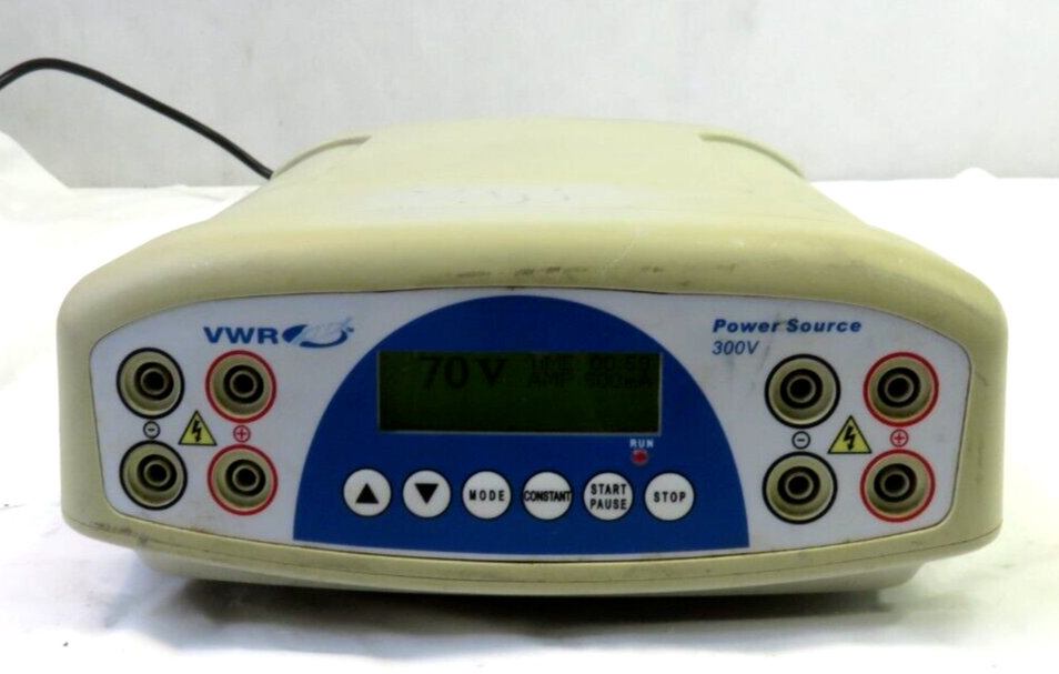 VWR Power Source 300V Electrophoresis Power Supply, FOR PARTS/ REPAIR ...