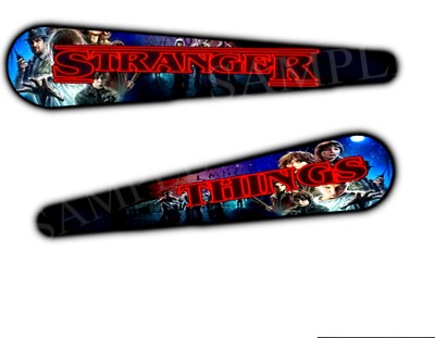 STRANGER THINGS PINBALL Pinball Flipper Armour | eBay