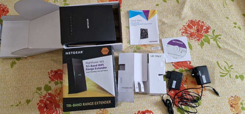 NETGEAR EX8000 Nighthawk X6S Tri-band Wi-Fi Mesh Extender, 3Gbps ...