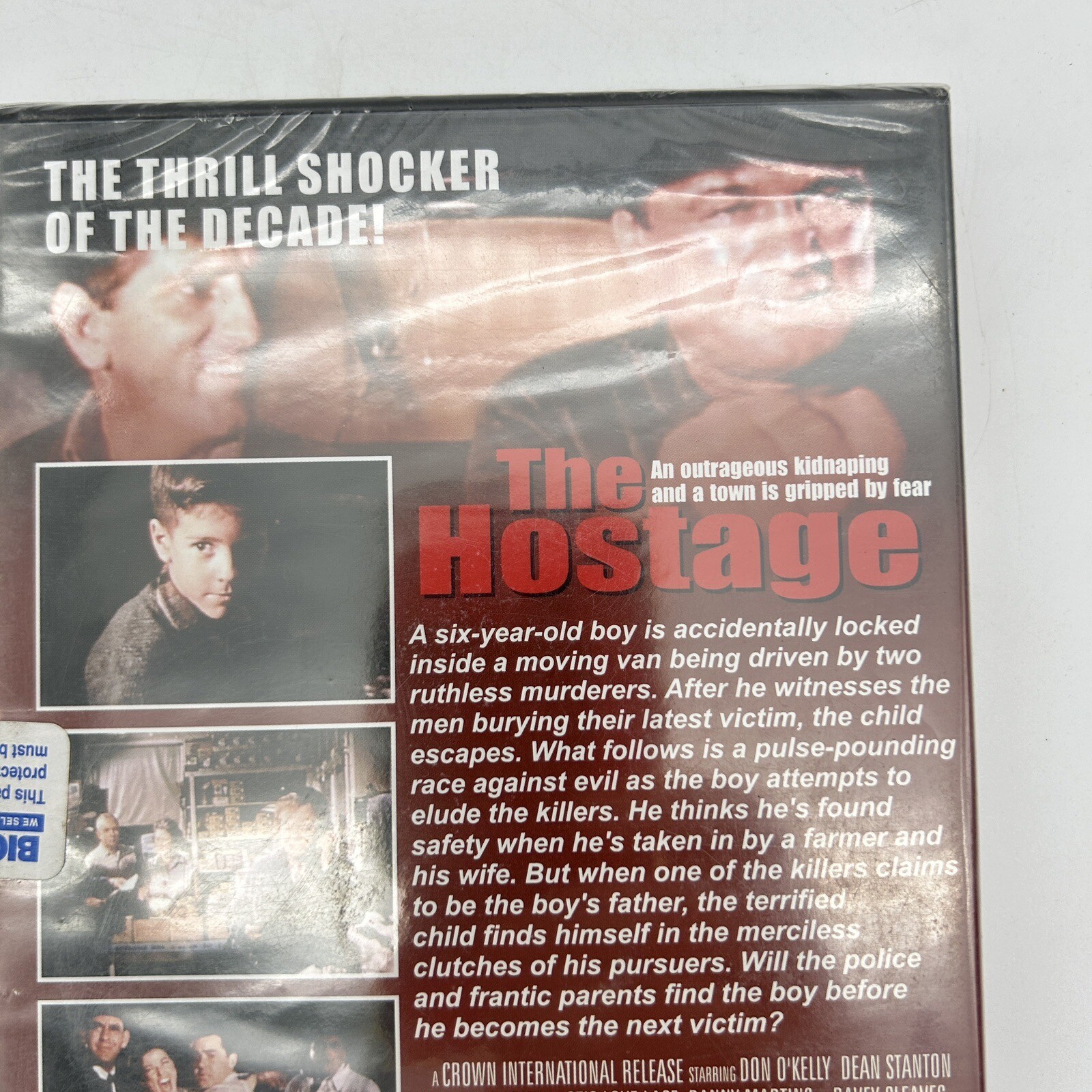 The Hostage DVD 1967 Harry Dean Stanton, John Carradine All Regions NEW SEALED | eBay