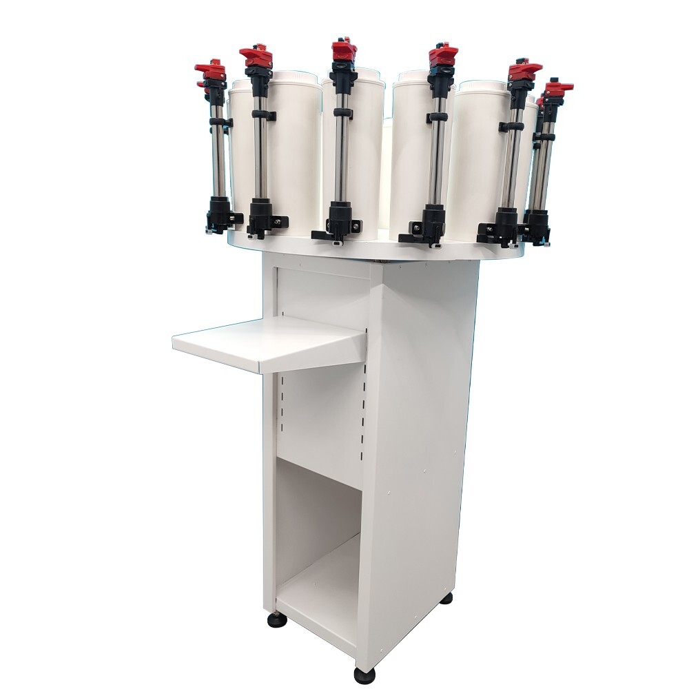 Paint Mixer Machine 14 Station Paint Colorant Dispenser Color Paint ...