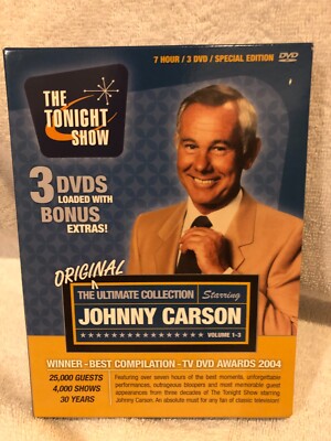 The Tonight Show Ultimate Johnny Carson Collection - 3 DVD Box Set | eBay