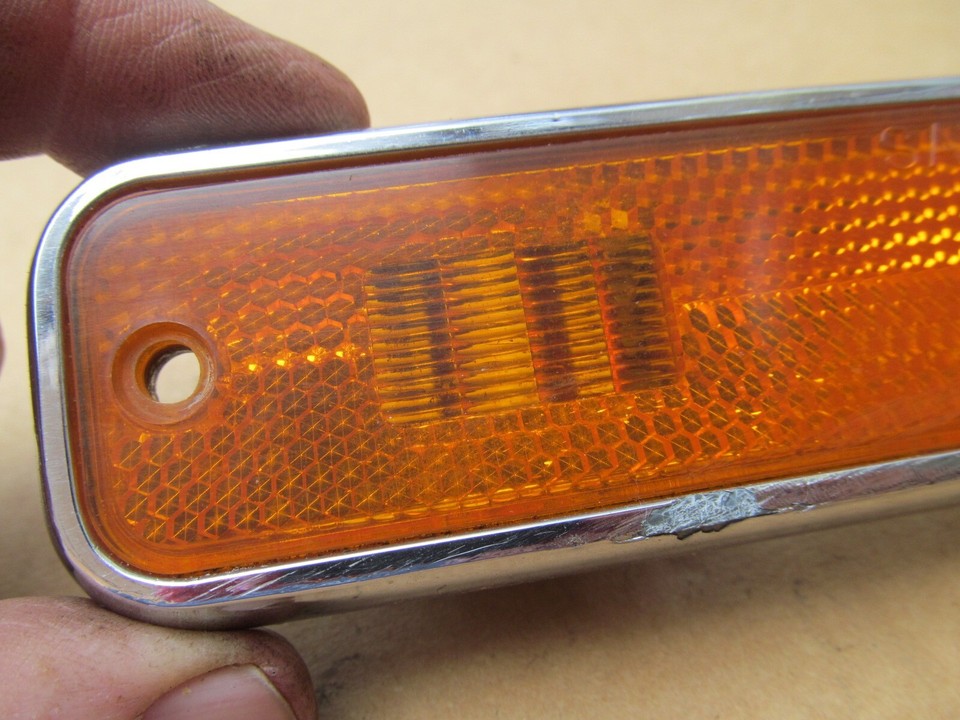 ONE 1971 AMC Javelin SST Amber Front Side Marker - LH & RH Same ...