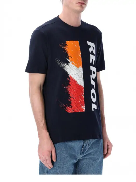 Official Repsol Racing Vertical Blue T Shirt - 24 38501 | eBay UK
