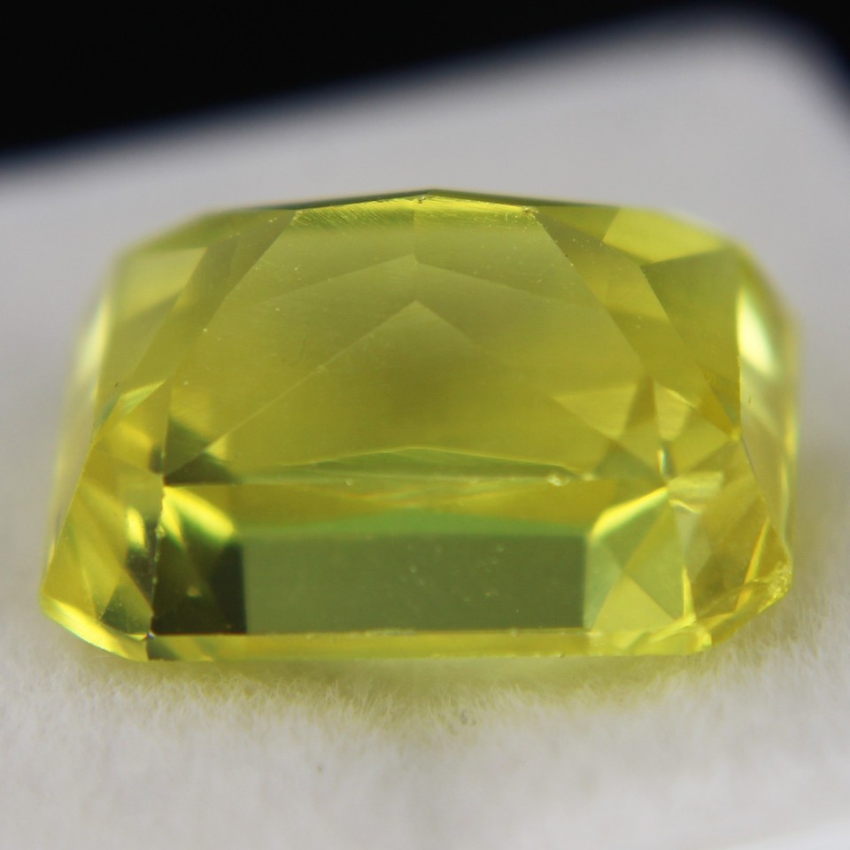 13.20 Ct Heliodor Beryl Natural Yellow Emerald Cut Certified Loose ...