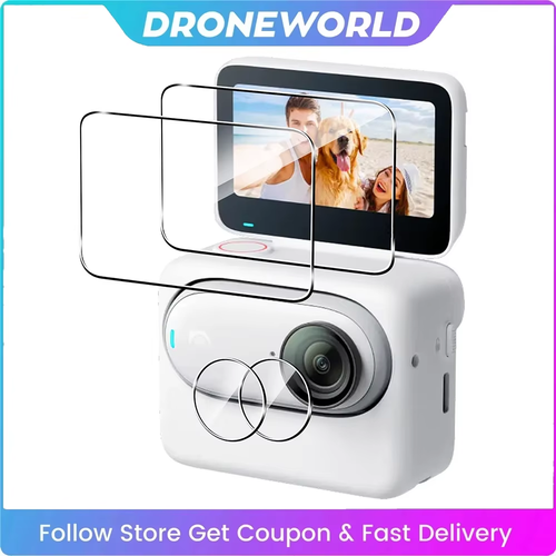 Hard Tempered Glass LCD Display Screen Protector+Tpu Soft Lens Film ...