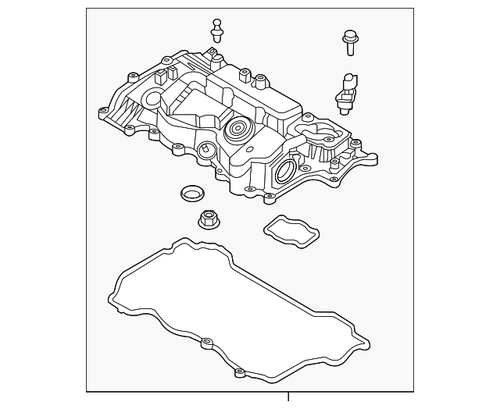 Genuine Hyundai Valve Cover 22410-2M810 | eBay