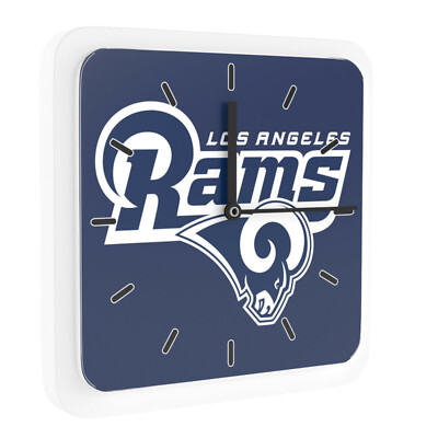 NFL Los Angeles RamsHome Office Room Decor Wall Desk Clock Magnet 6"x6 ...