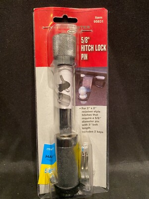HAUL MASTER LOCKING HITCH PIN KEY LOCK PADLOCK Truck Trailer Tow ...