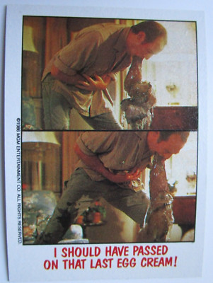 Fright Flicks 1988 Topps Card #58 (NM) ~ Poltergeist 2 Horror Movie ...