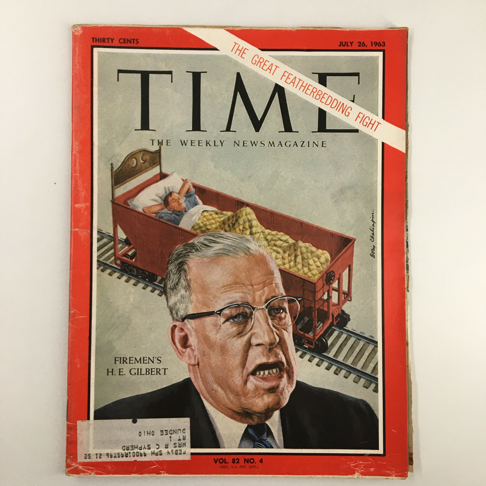 VTG Time Magazine July 26 1963 Vol 82 #4 Firemen's H. E. Gilbert | eBay