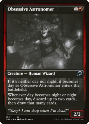 Obsessive Astronomer Innistrad: Double Feature Magic MTG Creature CARD ...