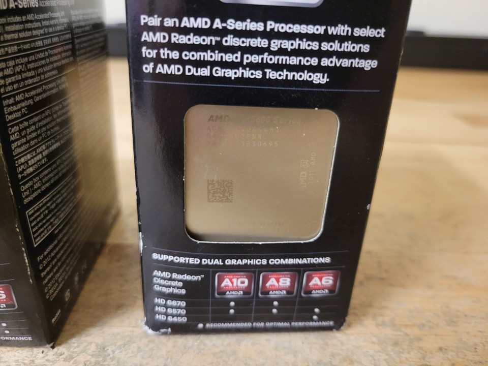 Lot of 2 New AMD A8 5600K A8-5600K 3.6 GHz Processor Lot READ ...