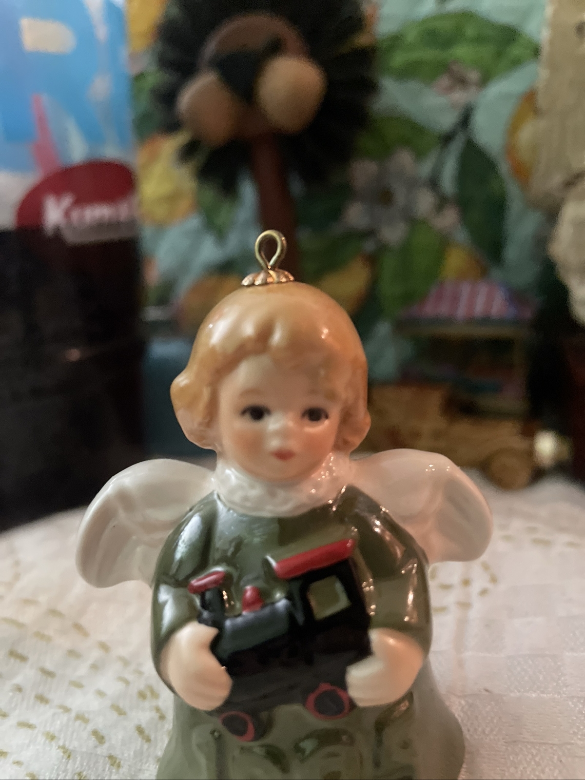 Goebel Annual Bell "Angel - 1995 Green | eBay