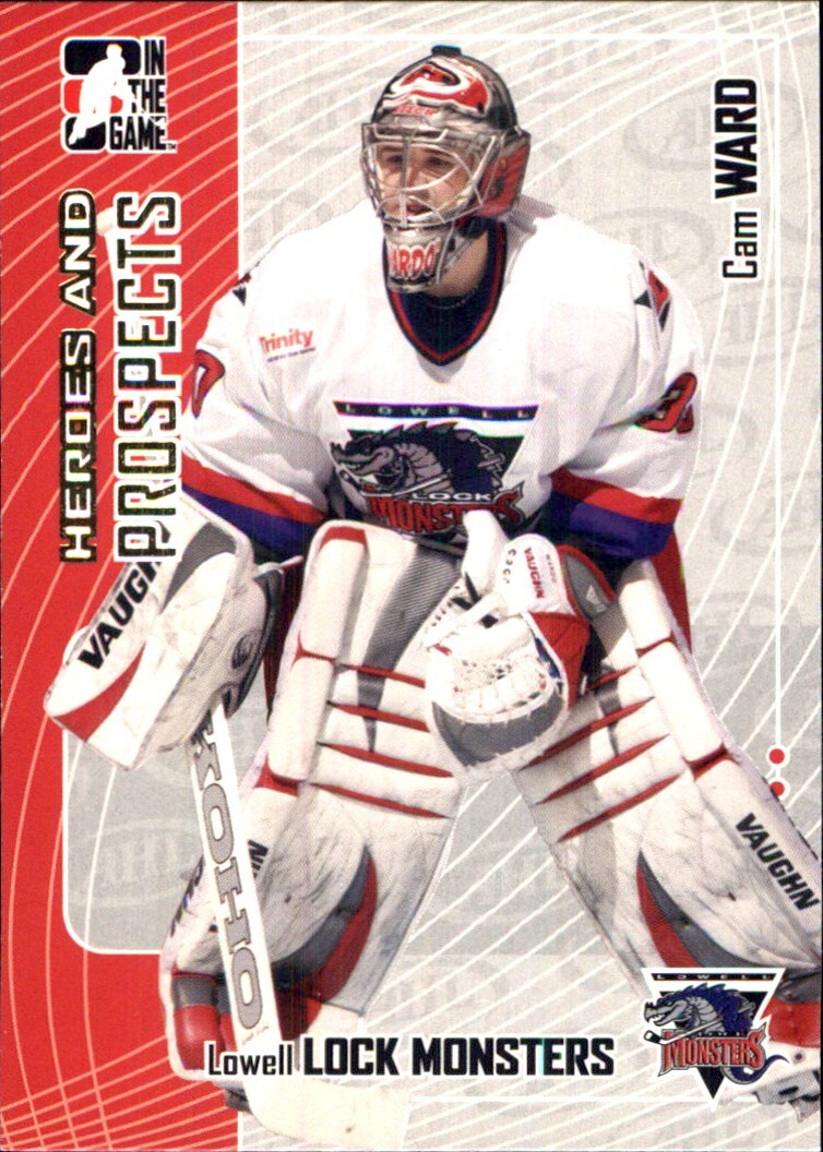 2005-06 ITG Heroes and Prospects #41 Cam Ward LOWELL LOCK MONSTERS ...