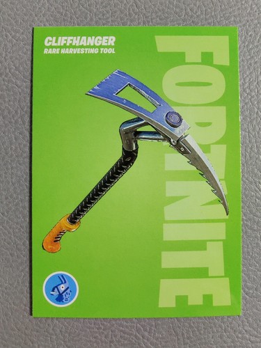 Cliffhanger / Clutch Axe #H20 Rare Tool NM/M 2021 Fortnite Series 3 ...