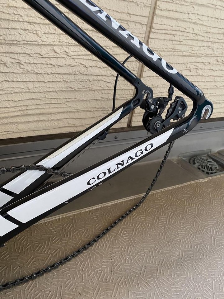 Colnago Acr Carbon Road Bike Frame 105 5700 10-Speed Black White 430mm ...