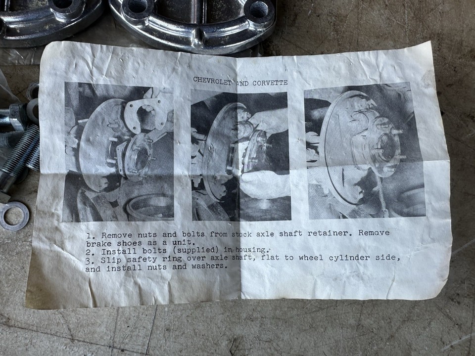 Aftermarket Aluminum 1957 Chevrolet Bel-Air Corvette Rear Axle Shaft ...