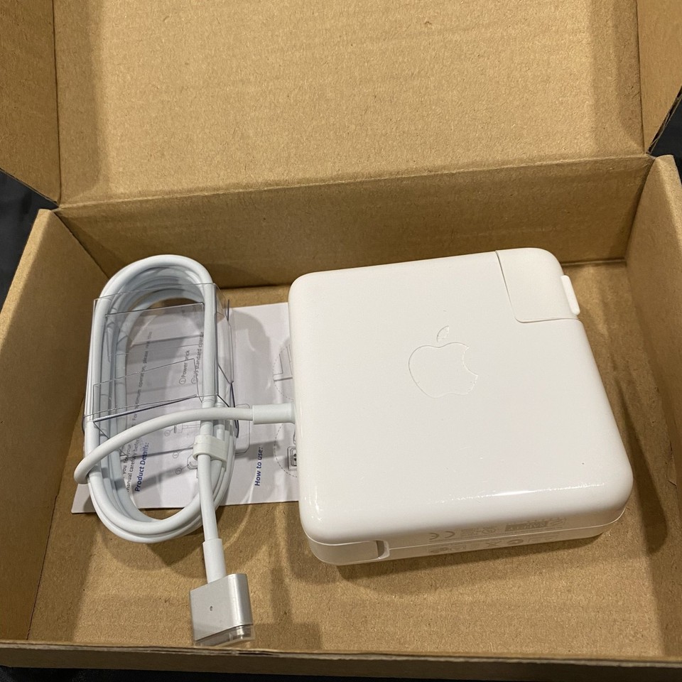 Genuine OEM 85W MagSafe 2 T-tip Adapter Charger For MacBook Pro Retina ...