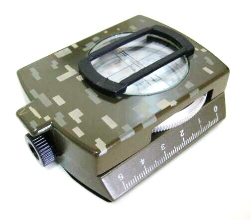 Quality Metal Marching Compass with Reading Eyepiece - Military Model ...