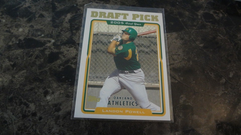 2005 TOPPS DRAFT PICK #676 LANDON POWELL BASEBALL CARD | eBay