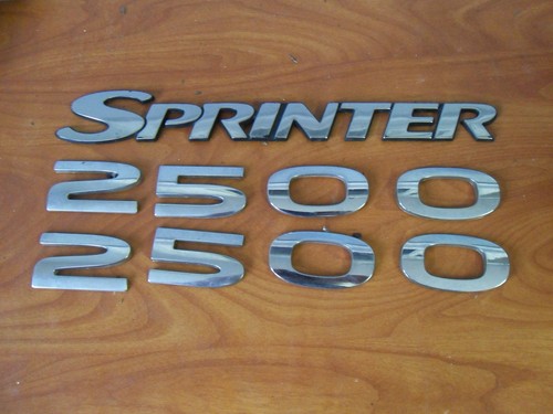 02-06 DODGE MERCEDES 2500 SPRINTER EMBLEM LOGO BADGE SIGN SYMBOL OEM AS ...
