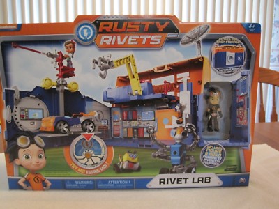 RUSTY RIVETS LAB PLAYSET--TOYS R US EXCLUSIVE--BY SPIN MASTER--NEW ...