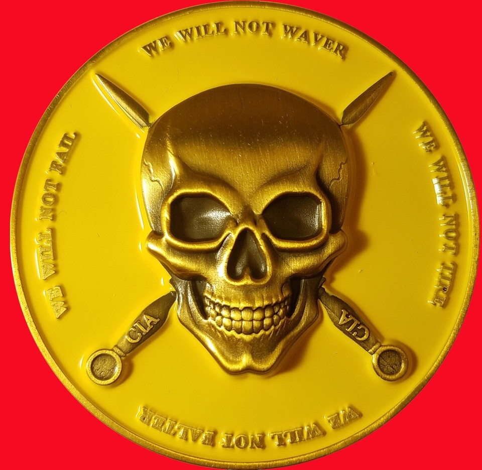 CIA SPECIAL OPERATIONS GROUP JALALABAD AFGHANISTAN CHALLENGE COIN 2" 42 ...