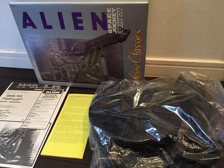 ALIEN HALCYON NOSTROMO Space Jockey Model Kit Movie Classics Special ...