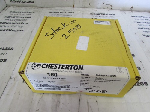 CHESTERTON SPARE PART KIT 180 # 639486 SEAL SIZE -09 SHAFT SIZE 1.125 ...