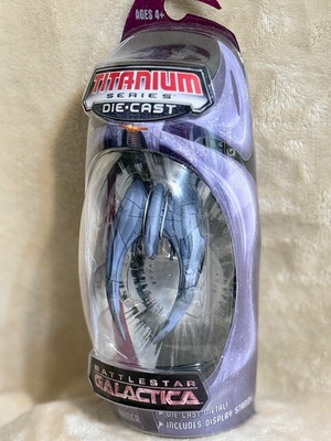 Hasbro Titanium Series Battlestar Galactica SCAR Cylon Raider Die-Cast ...