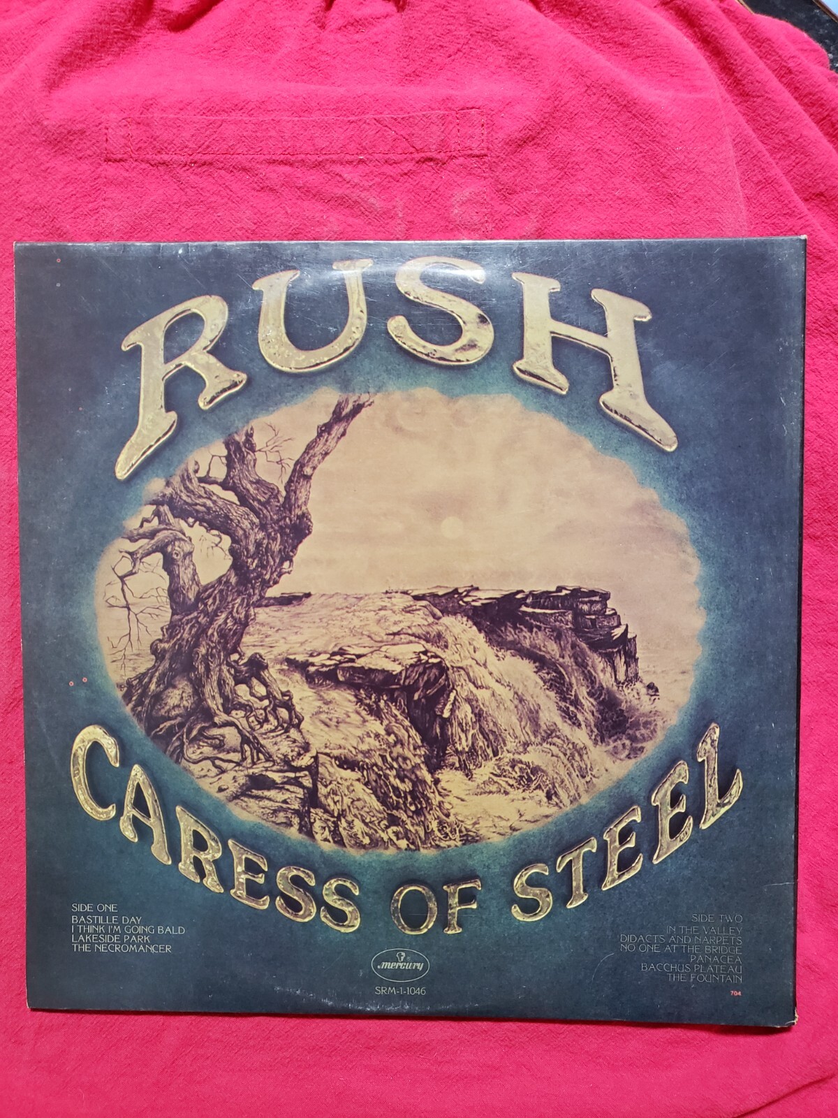 Vintage Rush Caress of Steel LP Vinyl album 1975 Mercury SRM-1-1046 | eBay