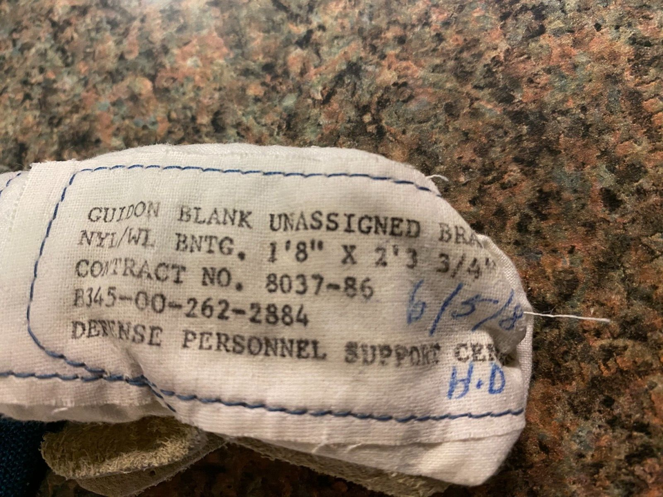 USGI Army Military Unassigned Branch Unit Guidon Flag | eBay