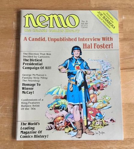 Nemo The Classic Comics Library Magazine #9 October 1984 Fantagraphics ...