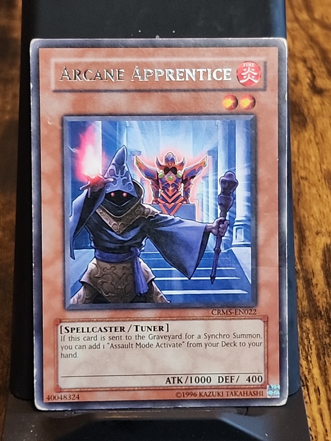 Arcane Apprentice - Rare Foil - Yugioh Fire Monster - Vintage | eBay