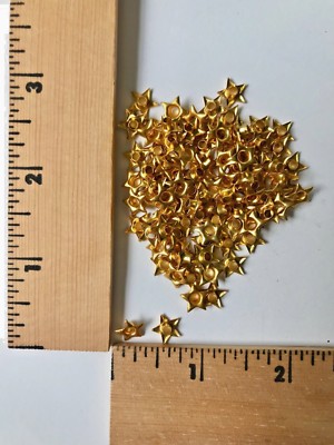 100 Gold Star Eyelets - NEW | eBay