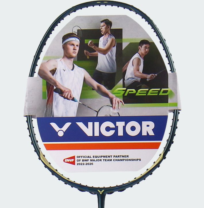 VICTOR Jetspeed S T1 Badminton Racket Racquet 4U/G5 Unstrung Dark Gray ...