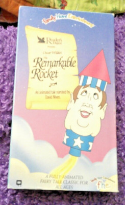 The Remarkable Rocket VHS 1991 Family Home Entertainment Video DAVID ...