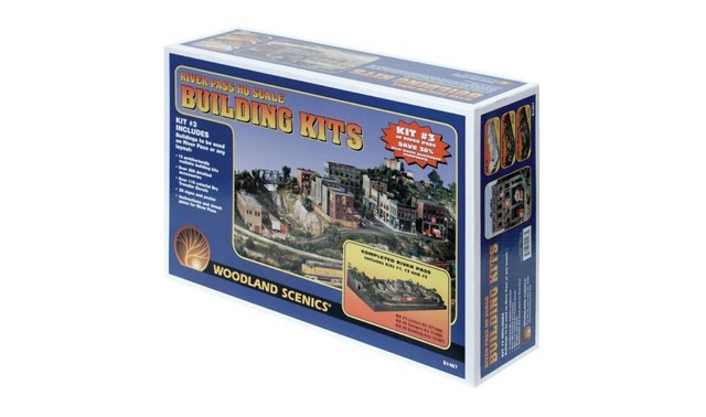 Woodland Scenics River Pass HO Scale Building Kits S1487 for sale ...