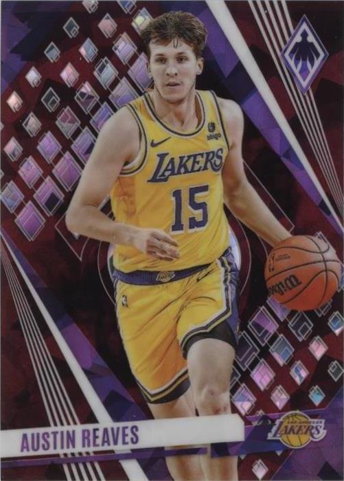 2023-24 Panini Phoenix - Austin Reaves #51 Maroon Ice Phoenix /275 for ...