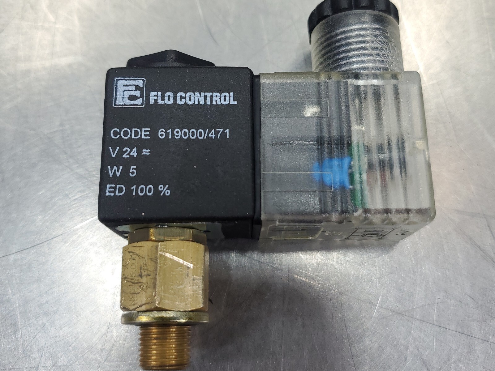 Flo Control 619000/471 24v 5w 100 Ed DC Solenoid Valve for sale online ...