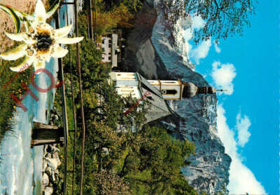 Picture Postcard>>Ramsauer Kircherl mit Reiteralpe, Embossed | eBay