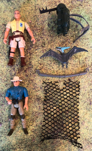 Jurassic Park Kenner Dr. Alan Grant & Robert Muldoon (Vintage 1993) | eBay