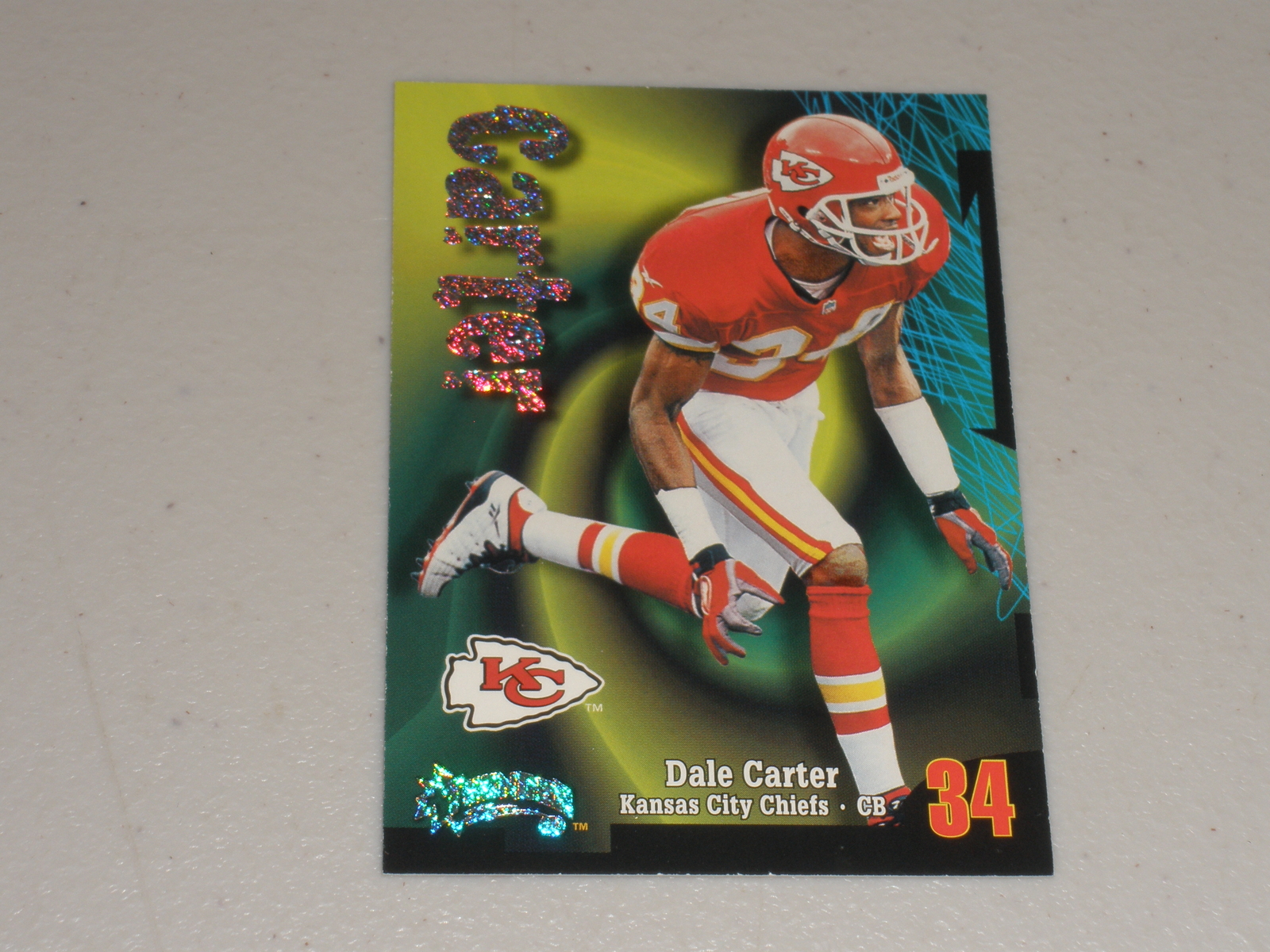 1998 Skybox Thunder Rave #85 Dale Carter 149/150 | eBay
