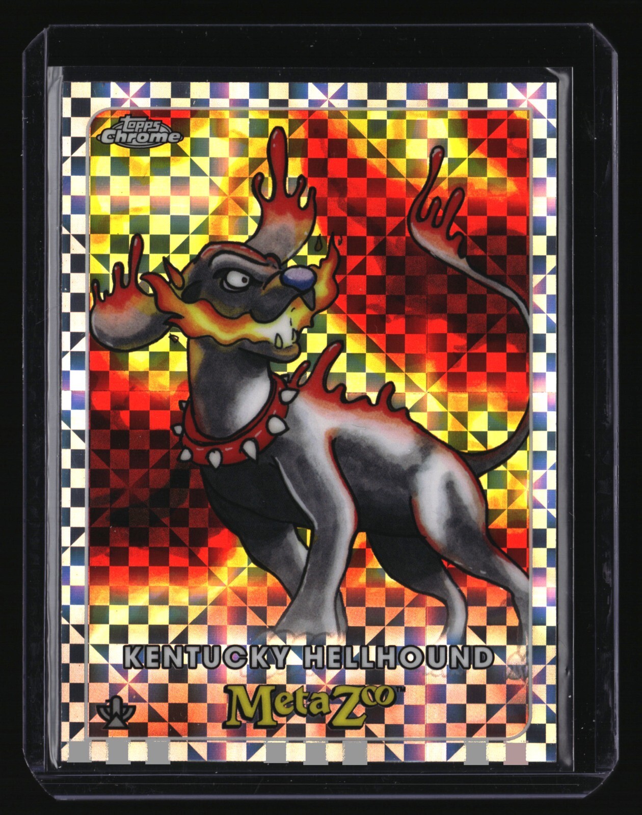 MetaZoo KENTUCKY HELLHOUND #105 (2022 Topps Chrome XFractor) NM/Near ...