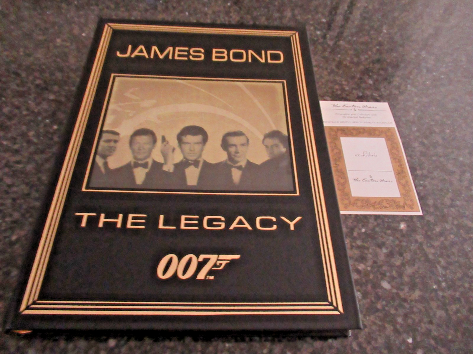 Easton Press JAMES BOND LEGACY 007 Cork Scivally OVERSIZED 2002 1ST ...