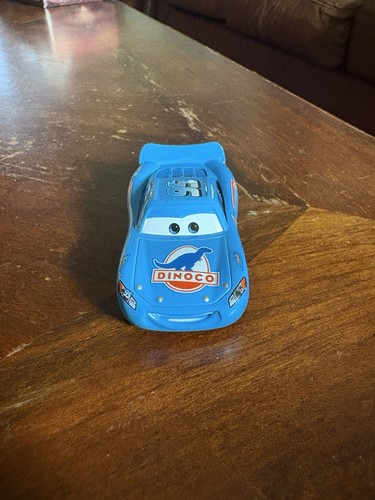 Disney Pixar Cars Lightning McQueen Dinoco bleu #95 | eBay