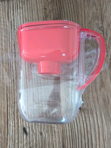 BRITA METRO PITCHER Red Smart Light Indicator 6 Cup Water Filter New ...