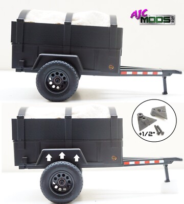 Utility Trailer Lift Kit Upgrade for Traxxas TRX4M 1/18 Crawler Big ...